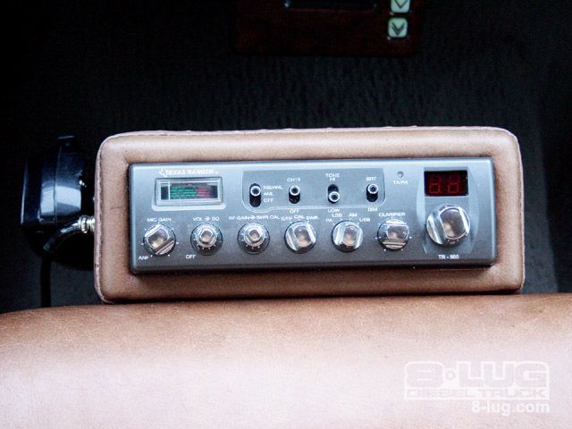 Custom CB console with CB | Ford Power Stroke Nation